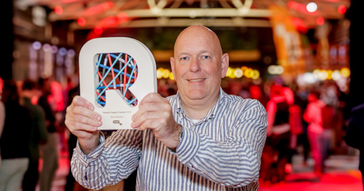 Winnaar SURF Research Support Champion Awards 2024: Ron Scholten | SURF.nl