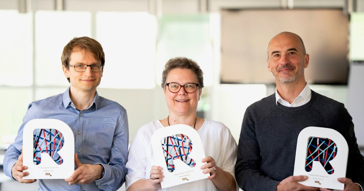 Winnaars Research Support Champion Award 2025 | SURF.nl